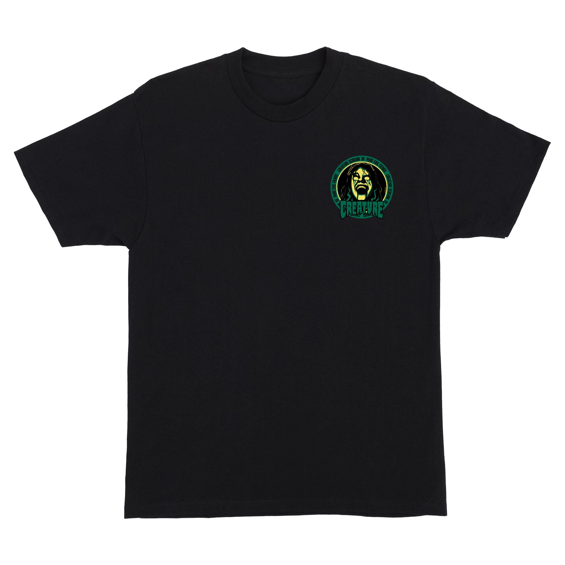 Creature Possessed S/S Heavyweight T-Shirt Black Mens – Pivotal Skateshop